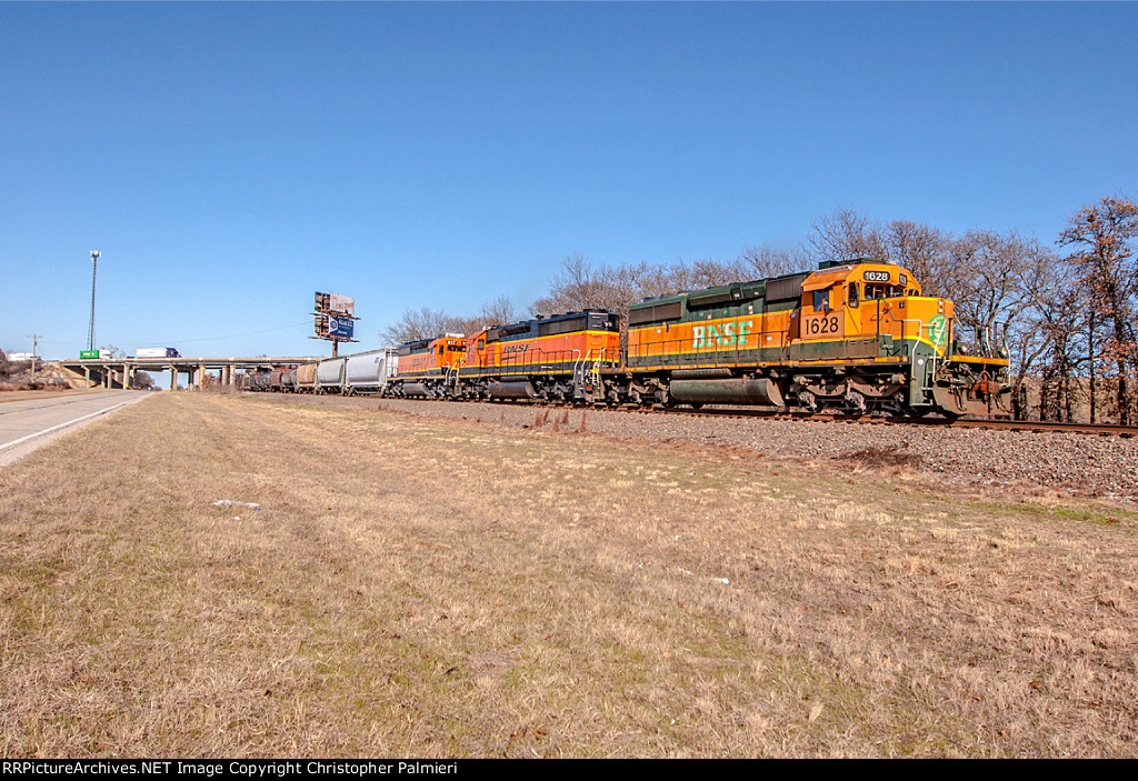 BNSF 1628 - 1576 - 1617 Lead H-KCKTPL1-10